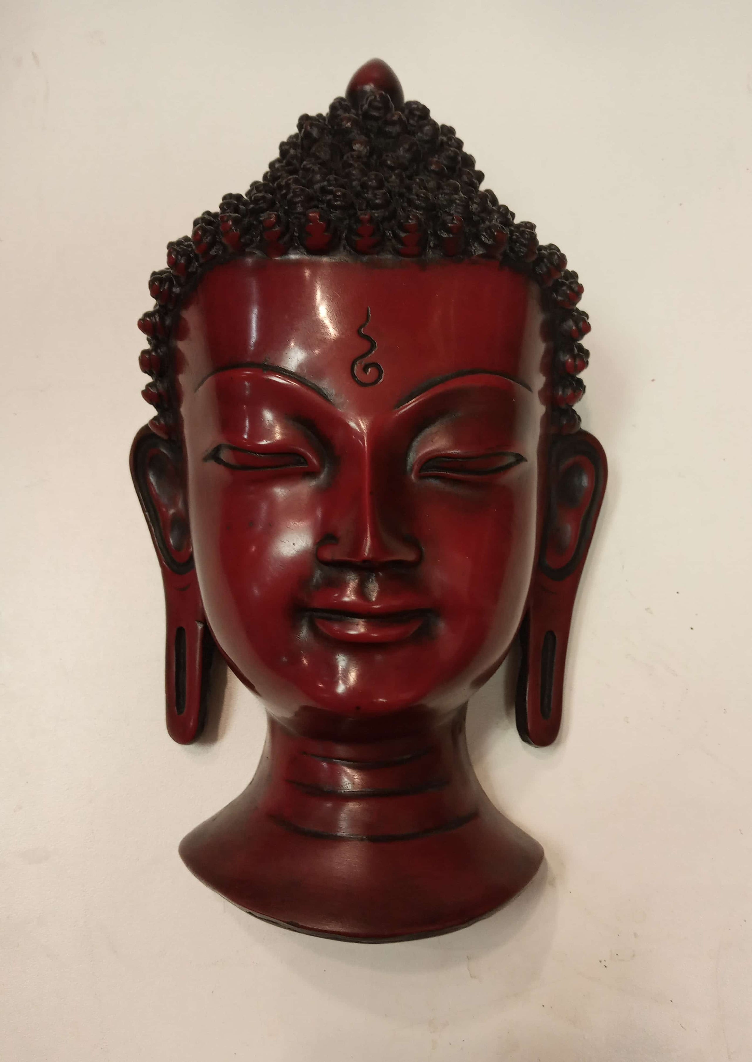 RMS 501 8"Ins Gorgeous Resin Buddha Mask | Tibetan Craft : Meditation Shop